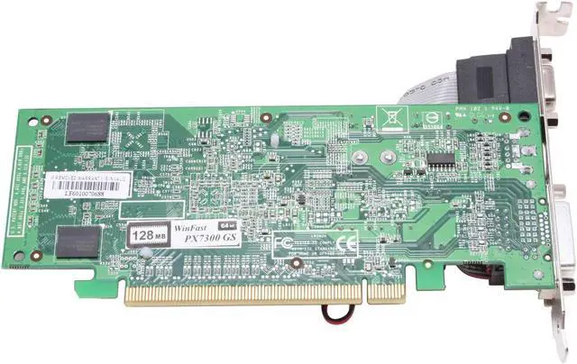 Leadtek PX7300GS TDH 128MB GeForce 7300GS 256MB(128MB on Board) 64-bit ...