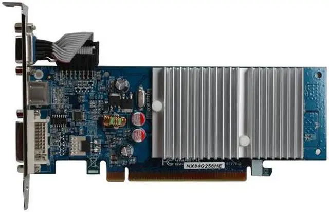 GIGABYTE GeForce 8400 GS Graphics Card GV-NX84G256HE - Newegg.com
