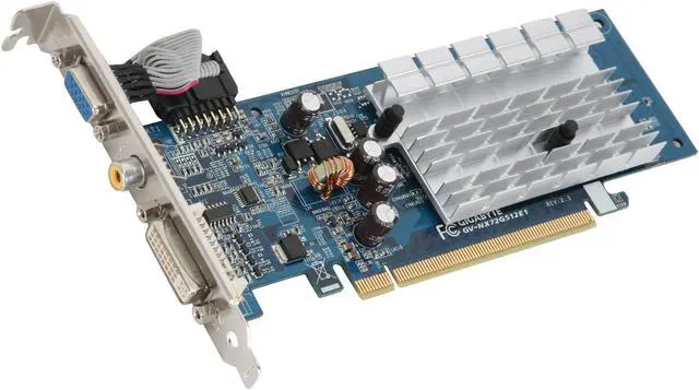 GIGABYTE GeForce 7200GS Graphics Card GV-NX72G512E1 - Newegg.com