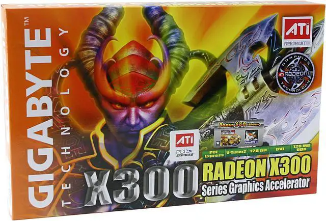 GIGABYTE Radeon X300 Graphics Card GV-RX30128D - Newegg.com