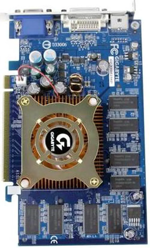 Open Box: GIGABYTE GeForce 6600 Graphics Card GV-NX66256D - Newegg.com