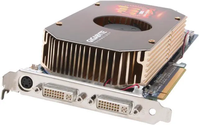 Open Box: GIGABYTE Dual GeForce 6800GT Graphics Card GV-3D1-68GT ...