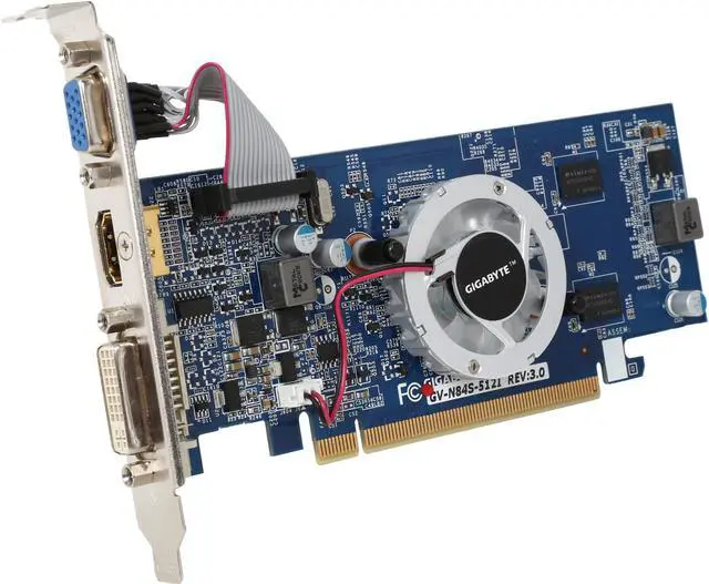 Refurbished: GIGABYTE GeForce 8400 GS Graphics Card GV-N84S-512I - Newegg.com