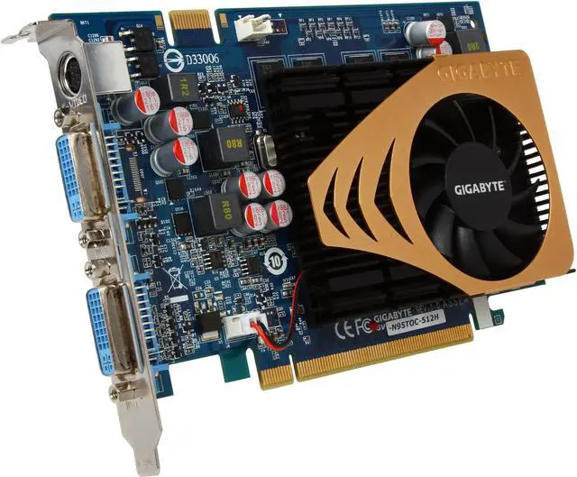 Refurbished: GIGABYTE GeForce 9500 GT Graphics Card GV-N95TD3-512H - Newegg.com