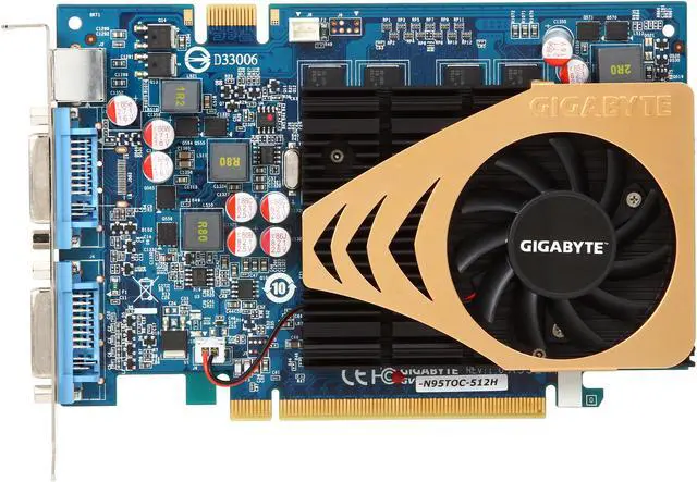 Refurbished: GIGABYTE GeForce 9500 GT Graphics Card GV-N95TD3-512H - Newegg.com