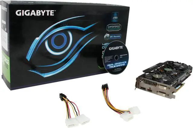Refurbished: GIGABYTE GeForce GTX 760 Graphics Card GV-N760OC-4GD REV1 ...