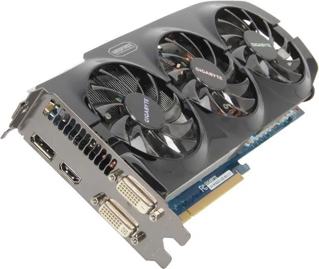 Refurbished: GIGABYTE GeForce GTX 760 Graphics Card GV-N760OC-2GD ...