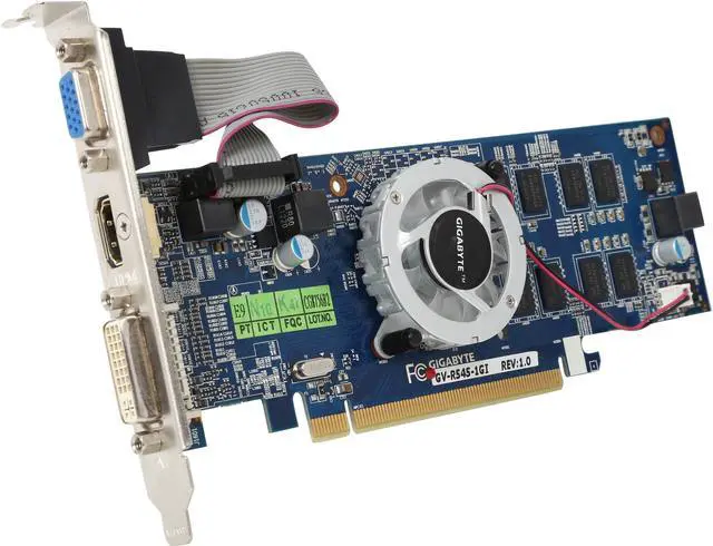 Refurbished: GIGABYTE Radeon HD 5450 Graphics Card GV-R545-1GI - Newegg.com