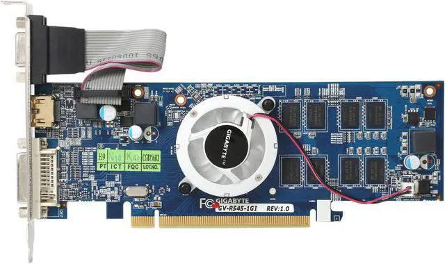 Refurbished: GIGABYTE Radeon HD 5450 Graphics Card GV-R545-1GI - Newegg.com