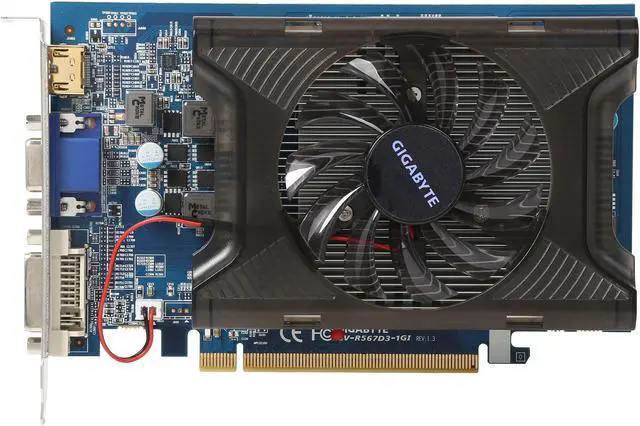 Refurbished: GIGABYTE Radeon HD 5670 Graphics Card GV-R567D3-1GI ...