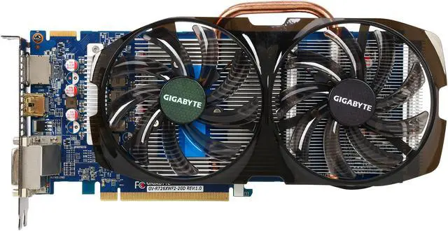 Refurbished: GIGABYTE Radeon R7 260X Graphics Card GV-R726XWF2-2GD ...
