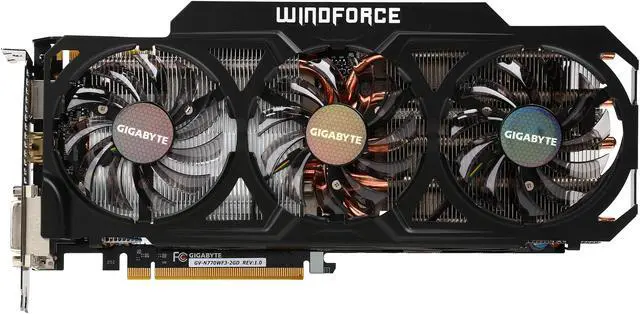 Refurbished: GIGABYTE GeForce GTX 770 Graphics Card GV-N770WF3-2GD ...
