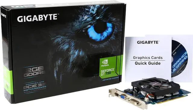 GIGABYTE GeForce GT 730 Graphics Card GV-N730D5-2GI REV2.0 - Newegg.com