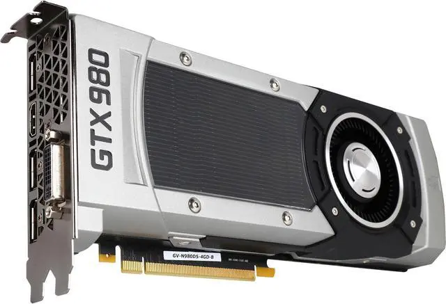 Refurbished: GIGABYTE GeForce GTX 980 Graphics Card GV-N980D5-4GD-B ...