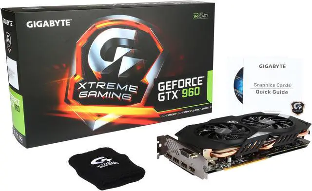 Open Box: GIGABYTE GeForce GTX 960 Graphics Card GV-N960XTREME-4GD ...