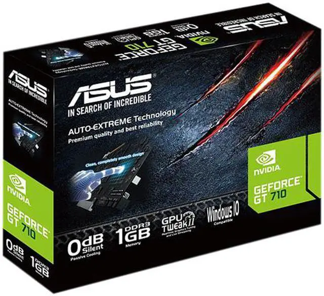 Open Box: ASUS GeForce GT 710 Graphics Card 710-1-SL-BRK - Newegg.com