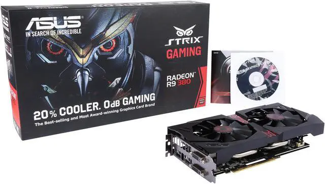 ASUS Radeon R9 380 Graphics Card STRIX-R9380-DC2-2GD5-GAMING - Newegg.com