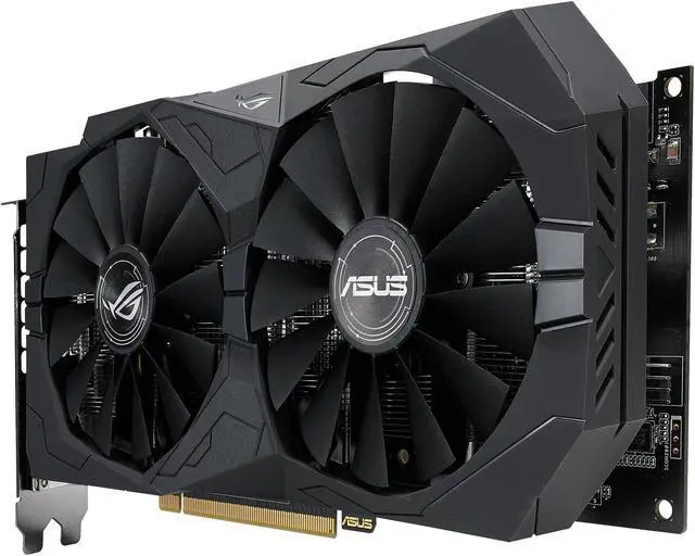 Open Box: ASUS ROG Radeon RX 470 Graphics Card STRIX-RX470-O8G-GAMING ...