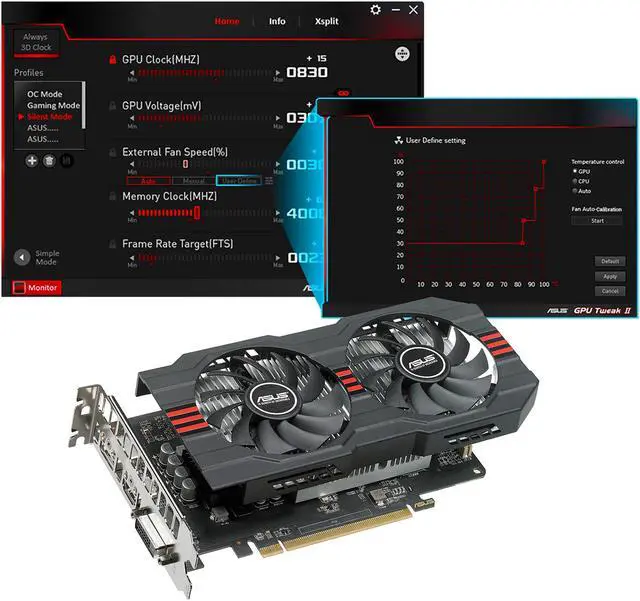ASUS Radeon RX 560 4GB OC Edition GDDR5 DP HDMI DVI AMD Graphics Card ...