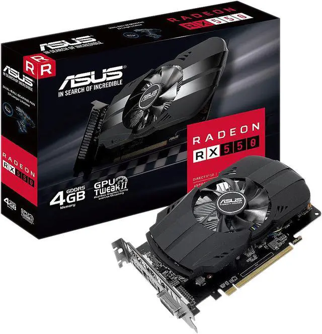 ASUS Radeon RX 550 PH-RX550-4G-M7 Video Card - Newegg.com