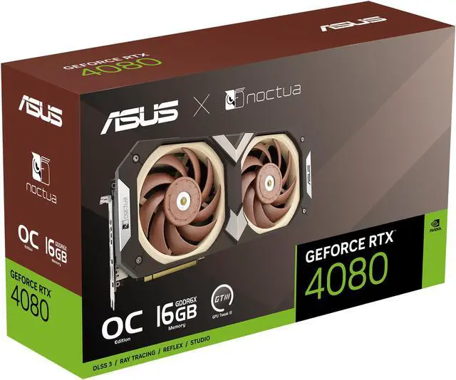 Open Box: ASUS GeForce RTX 4080 16GB GDDR6X Noctua OC Edition (PCIe 4.0 ...