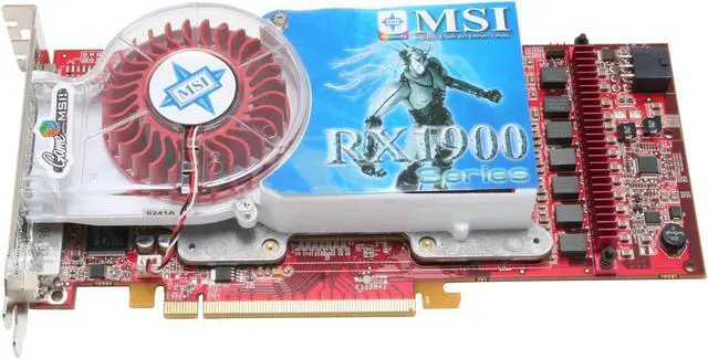 Open Box: MSI Radeon X1900 CrossFire Edition Graphics Card RX1900 ...