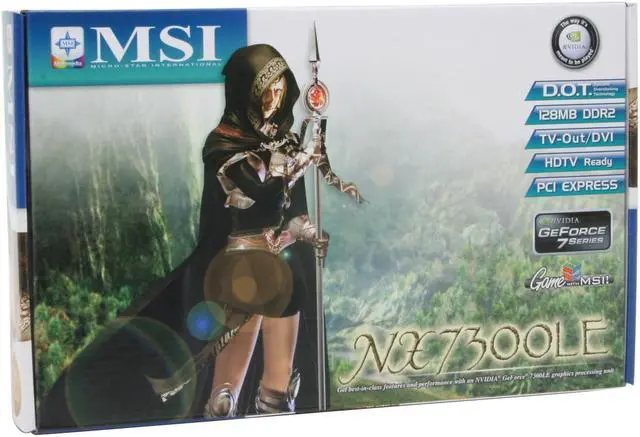 MSI GeForce 7300LE Graphics Card NX7300LE-TD128E - Newegg.com