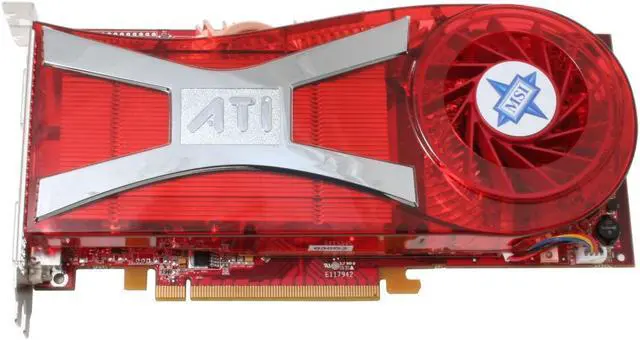 MSI Radeon X1950XTX Graphics Card RX1950XTX-VT2D512E - Newegg.com