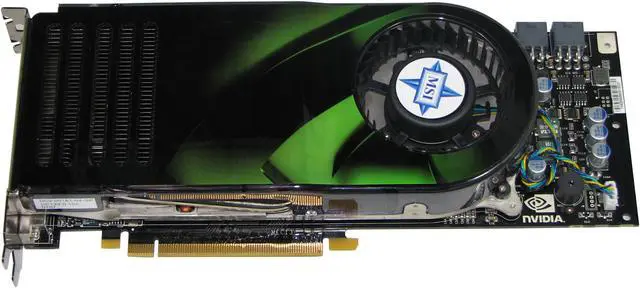 MSI GeForce 8800 GTX Graphics Card NX8800GTX-T2D768E-HD OC - Newegg.com
