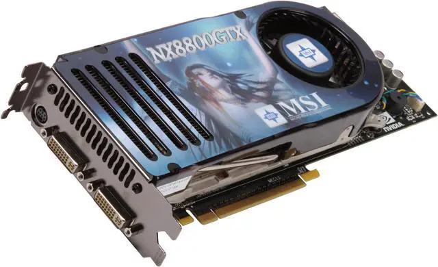 MSI GeForce 8800 GTX Graphics Card NX8800GTX 768M OC - Newegg.com