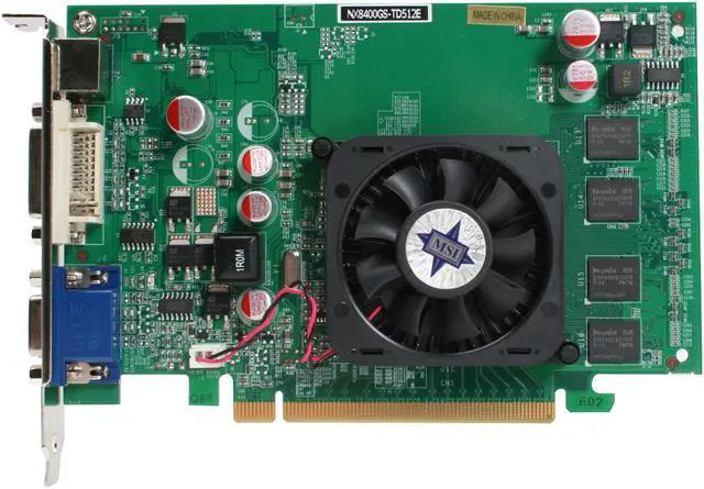 MSI GeForce 8400 GS Graphics Card NX8400GS-TD512E - Newegg.com