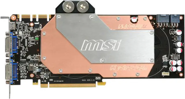 MSI GeForce GTX 480 (Fermi) Graphics Card N480GTX HydroGen - Newegg.com