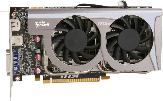 Open Box: MSI Radeon HD 6770 Graphics Card R6770 Twin Frozr II/OC ...