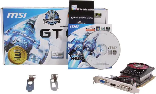 Open Box: MSI GeForce GT 620 Graphics Card N620GT-MD2GD3/LP - Newegg.com
