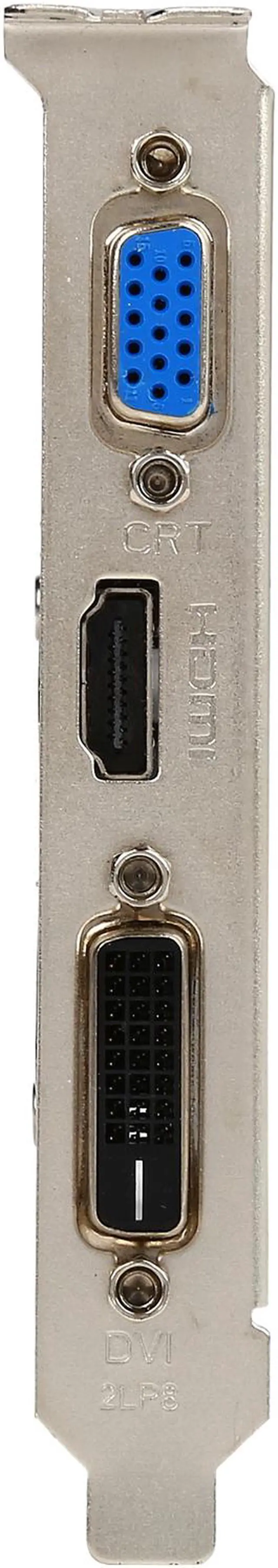 Refurbished: MSI Radeon HD 6450 R6450-2GD3H/LP-R Passive Low Profile ...