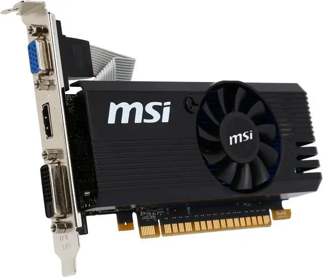 Refurbished: MSI GeForce GT 730 Graphics Card N730K-2GD5LP/OC-R ...