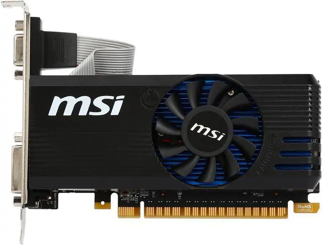 Refurbished: MSI GeForce GT 730 Graphics Card N730K-2GD5LP/OC-R ...