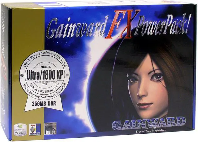Open Box: GAINWARD GeForce FX 5950Ultra Graphics Card Ultra 1800 XP ...