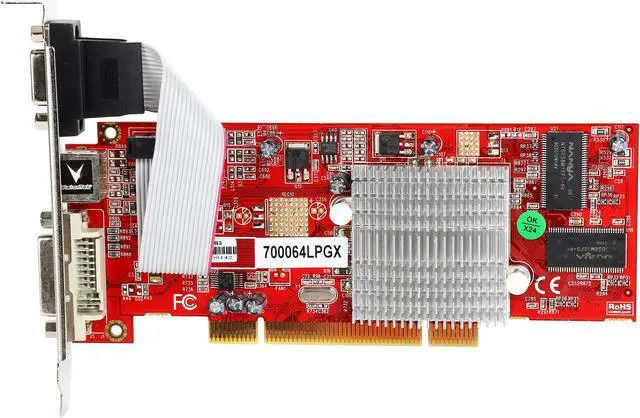Visiontek Radeon 7000 64MB DDR2 PCI (DVI-I, VGA, TV Out), 900029 ...