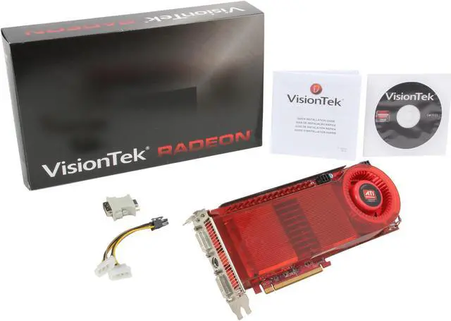 Refurbished: VisionTek Radeon HD 3870 X2 Graphics Card 400334 - Newegg.com