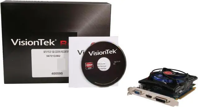 Refurbished: VisionTek Radeon HD 5670 Graphics Card 400595 - Newegg.com