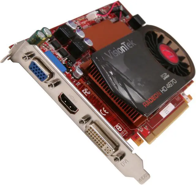 Refurbished: VisionTek Radeon HD 4670 Graphics Card 400612 - Newegg.com