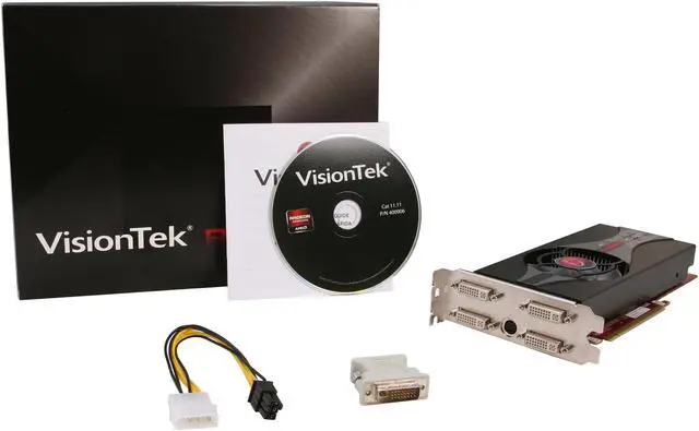Refurbished: VisionTek Radeon HD 4670 X2 Graphics Card 400588 - Newegg.com