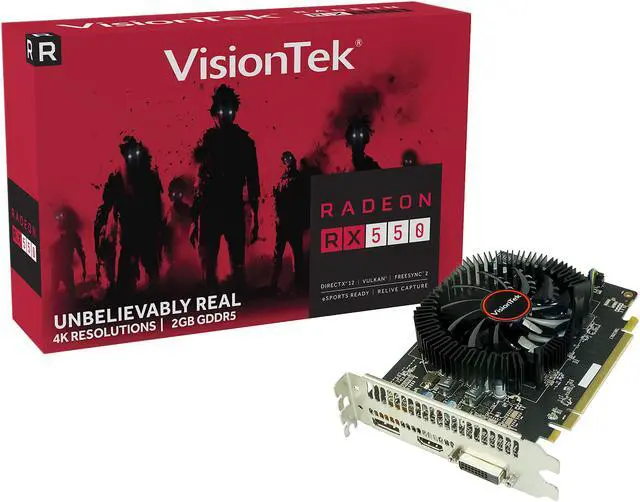 VisionTek Radeon RX 550 Graphics Card 900963 - Newegg.com