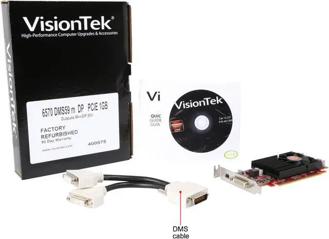 Refurbished: VisionTek Radeon HD 6570 Graphics Card 400878 - Newegg.com
