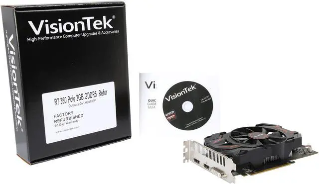 Refurbished: VisionTek Radeon R7 360 Graphics Card 401484 - Newegg.com