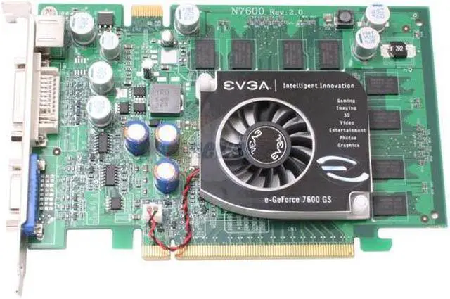 Open Box: EVGA GeForce 7600GS Graphics Card 256-P2-N547 - Newegg.com