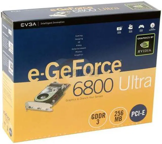 EVGA GeForce 6800Ultra Graphics Card 256-P2-N377-AX - Newegg.com