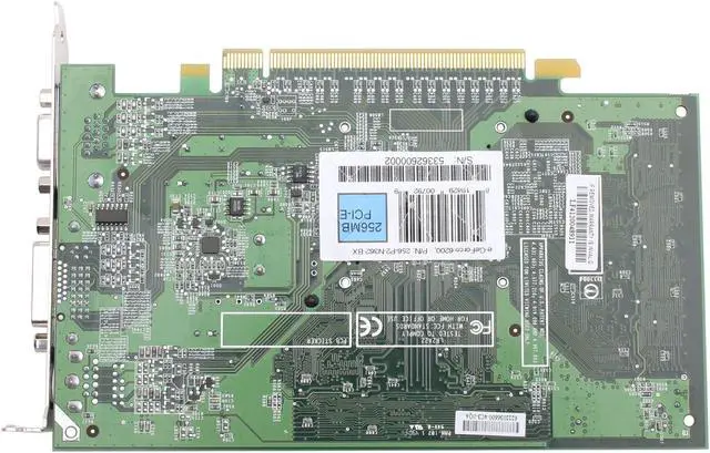EVGA GeForce 6200 Graphics Card 256-P2-N362-BX - Newegg.com