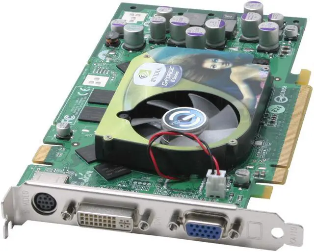 EVGA GeForce 6800 Graphics Card 256-P2-N383-TX - Newegg.com